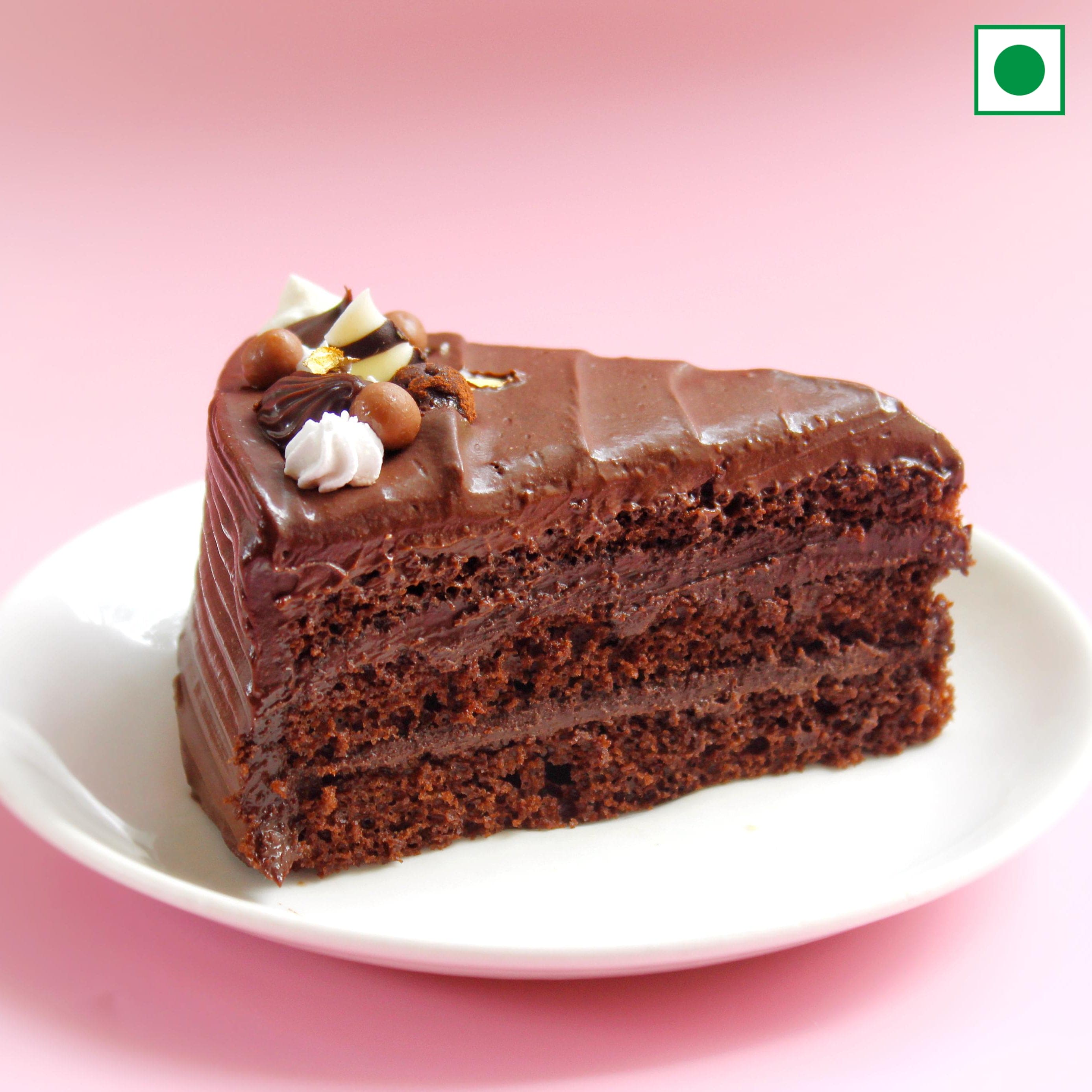 Chocolate Truffle Royale Cake Slice – Whipped