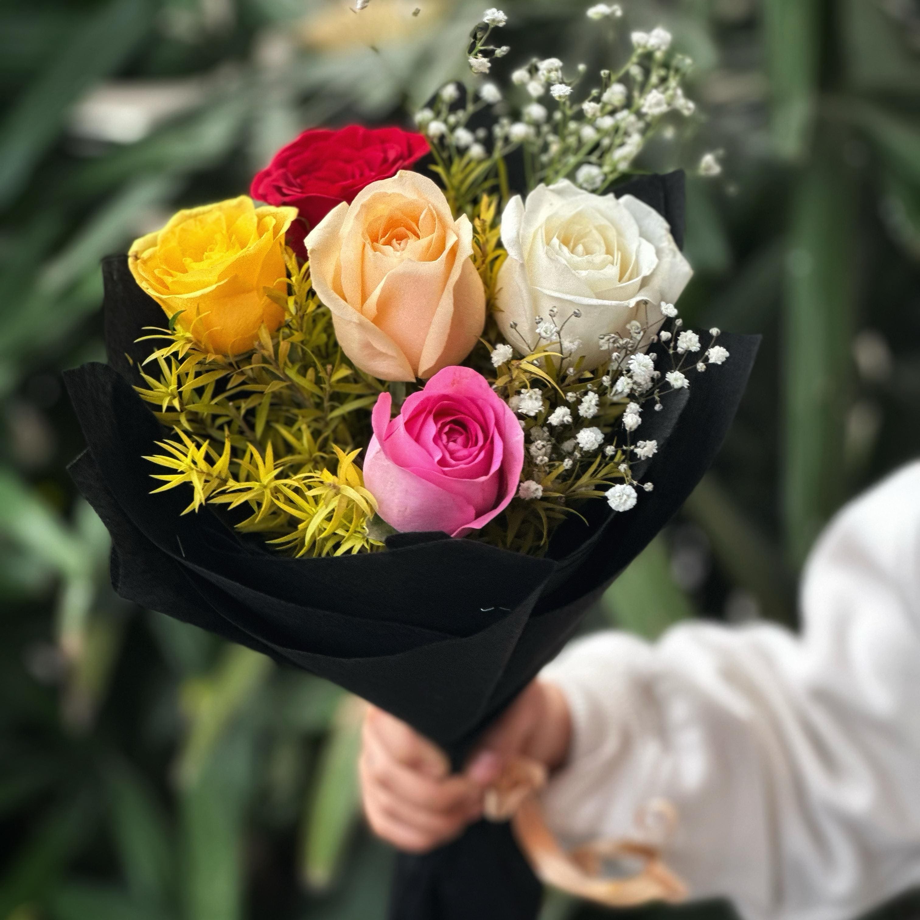 Bunch of 5 Flowers – Whipped