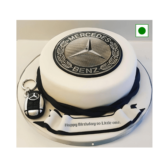 Mercedes Benz Cake – Whipped